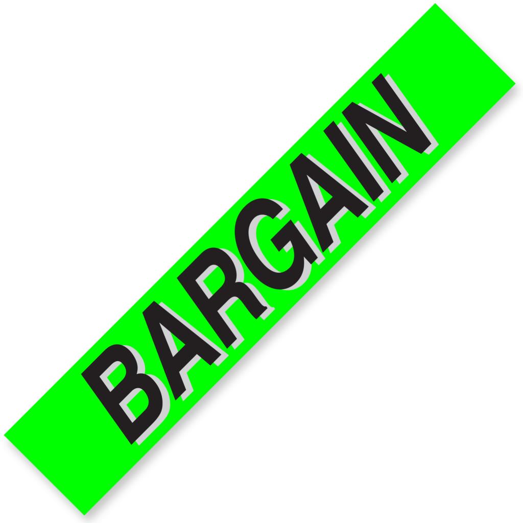 BARGAIN Windshield Slogan Signs - Powersports Dealer Supply