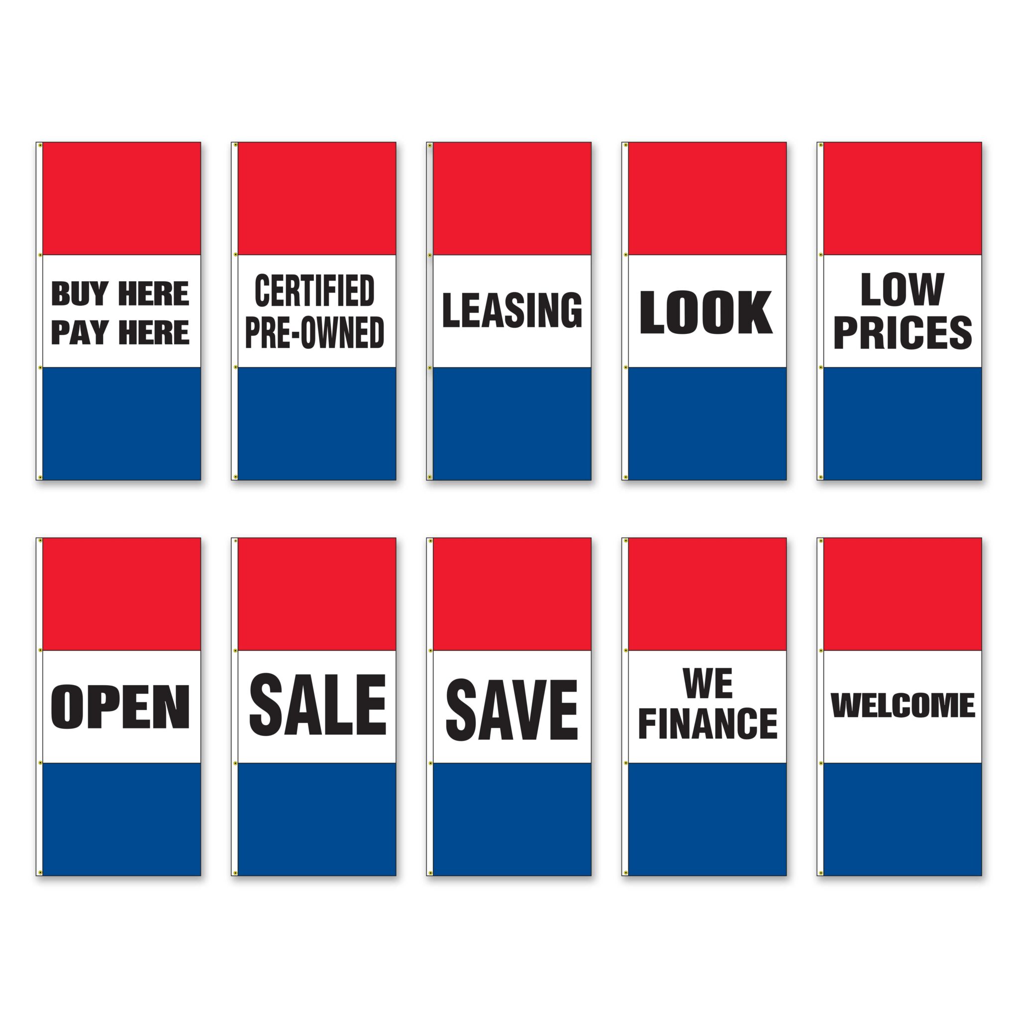 Slogan Flags - Powersports Dealer Supply