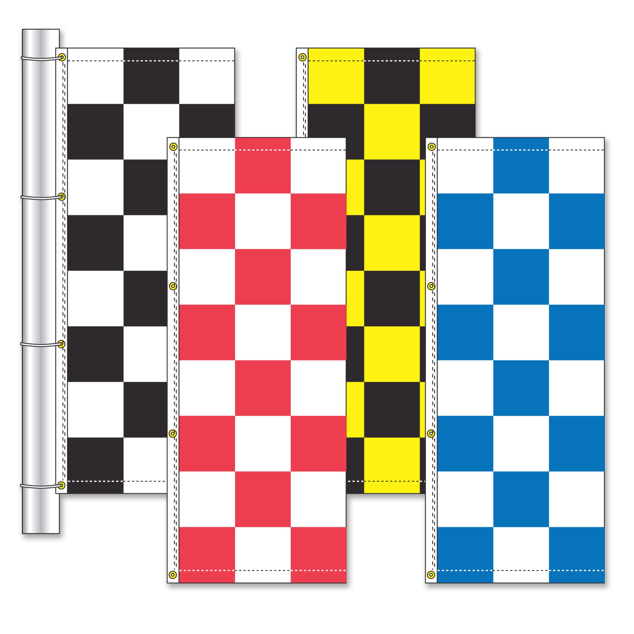 Checkered Pole Flags - Powersports Dealer Supply