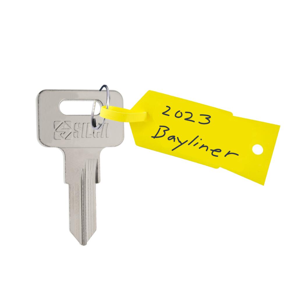 Self-Lock Key Tags - Powersports Dealer Supply