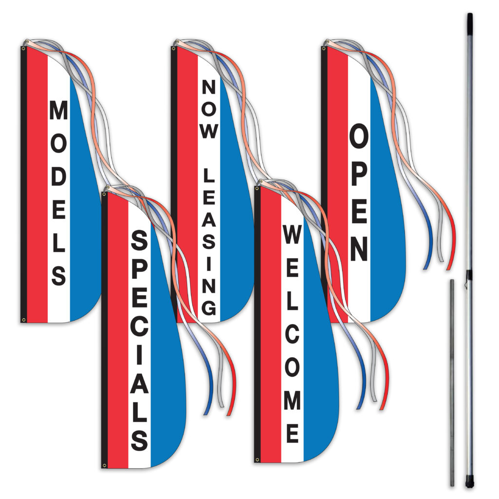 Feather Dancer® Message Flag Kits - Powersports Dealer Supply