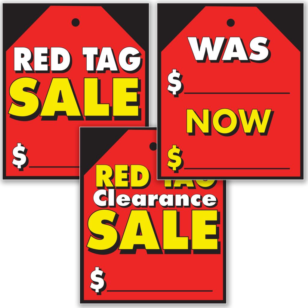 Removable Vinyl Tags - Powersports Dealer Supply
