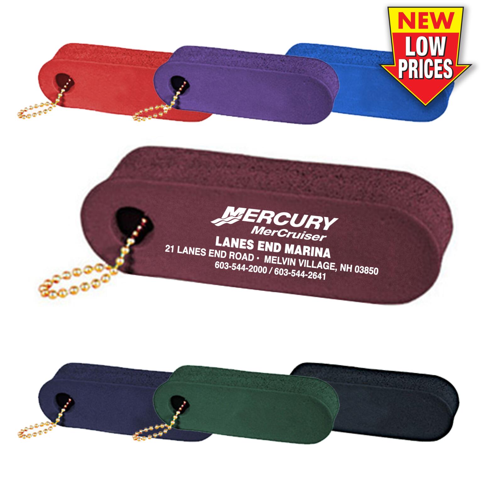 Floating Closed Cell Foam Key Fobs - Powersports Dealer Supply