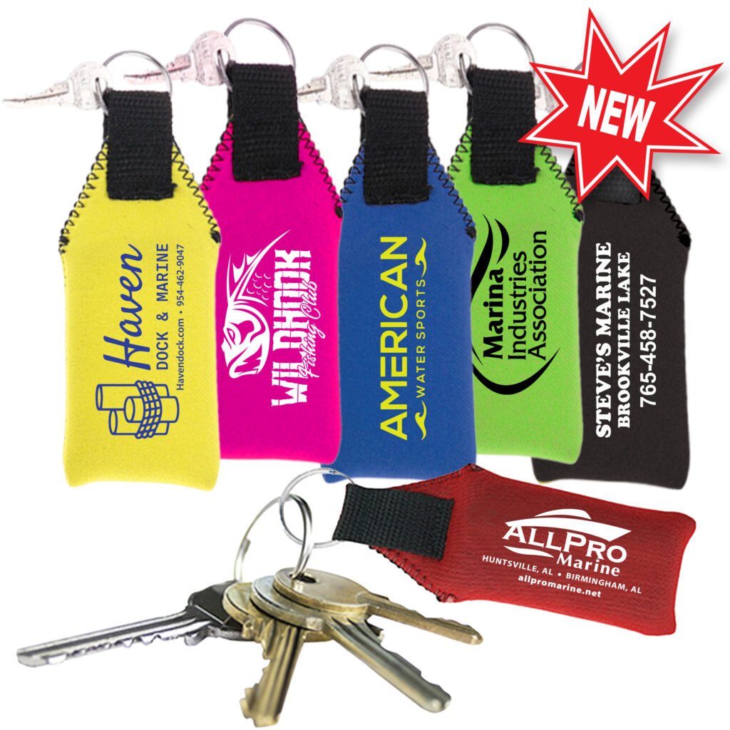 Neoprene Floating Key Fobs - Powersports Dealer Supply