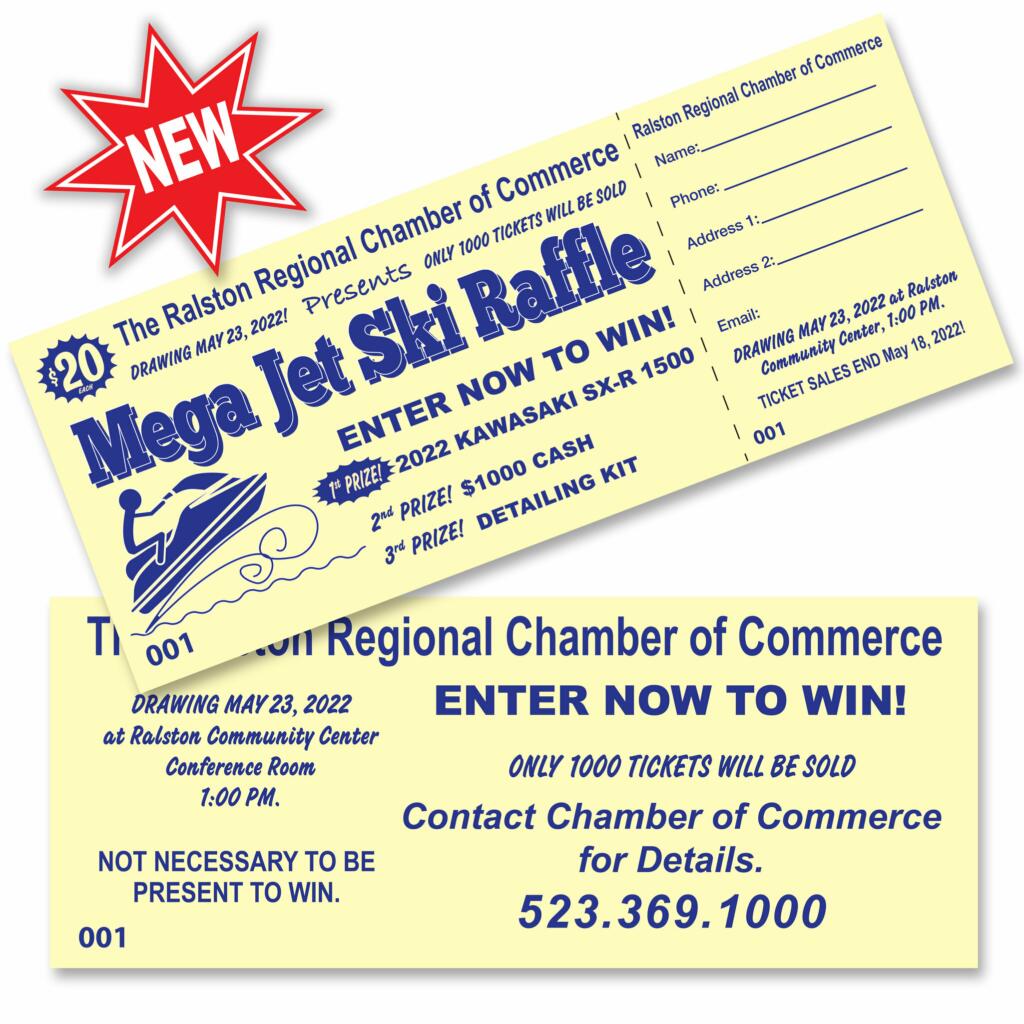 Raffle Tickets - Powersports Dealer Supply