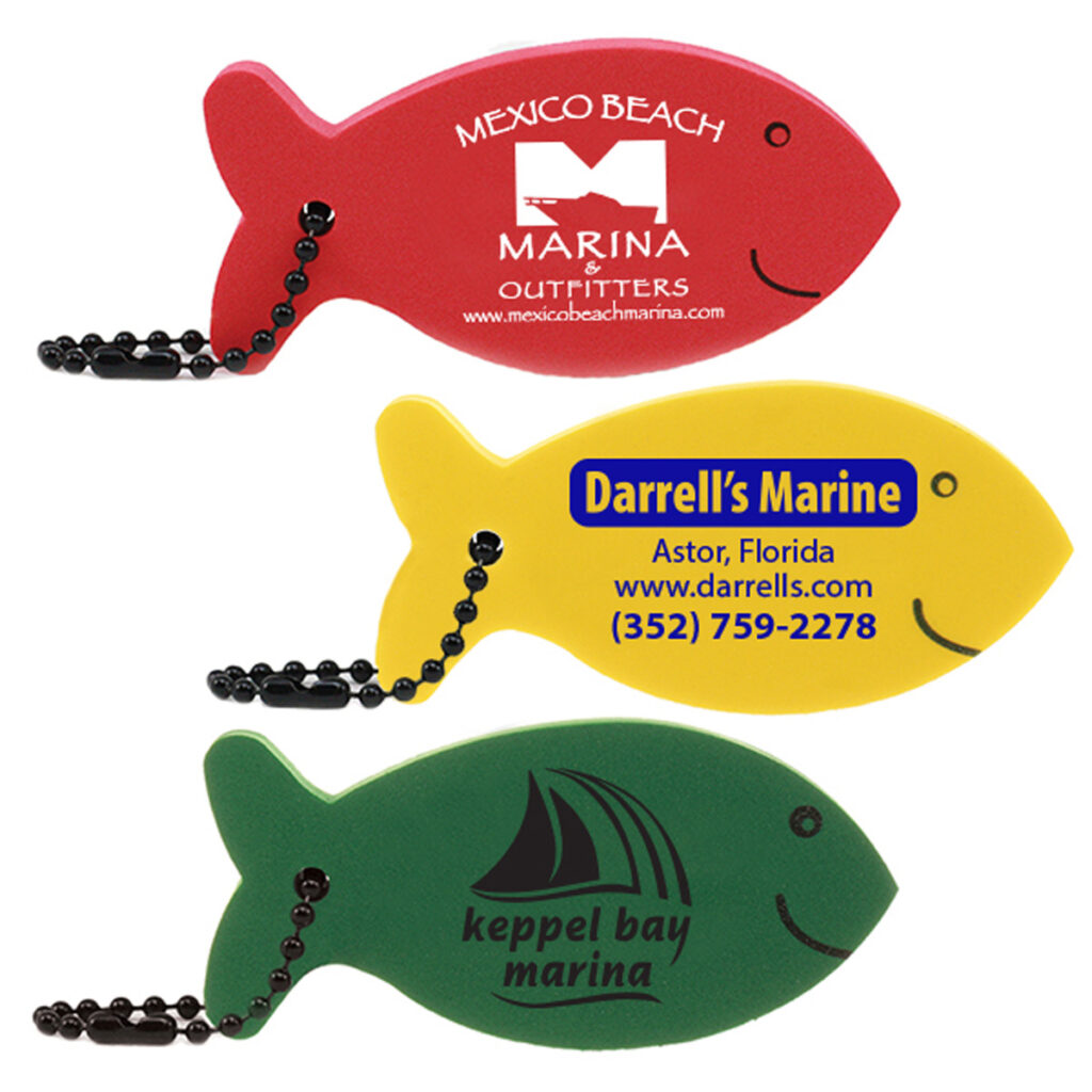 Soft Foam Fish Key Fobs - Powersports Dealer Supply