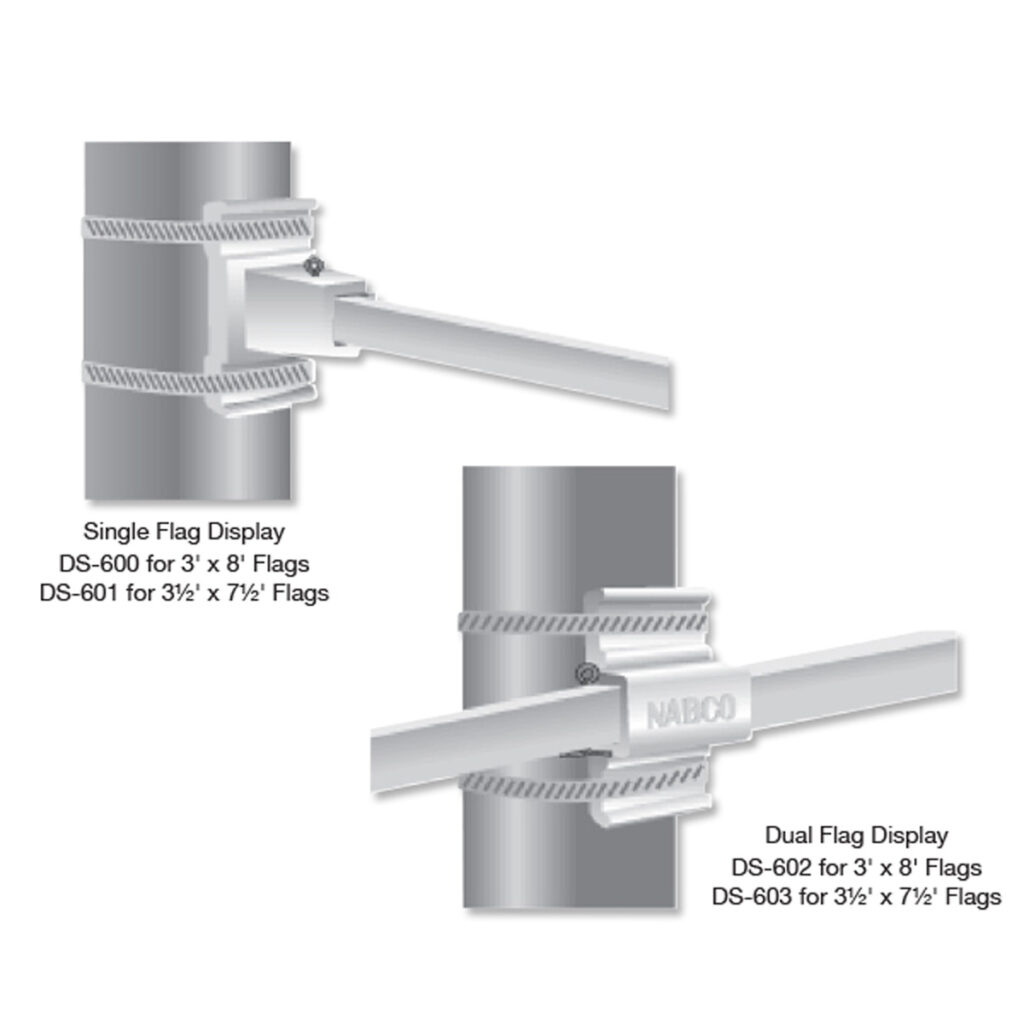 Flag Hanging Brackets - Powersports Dealer Supply