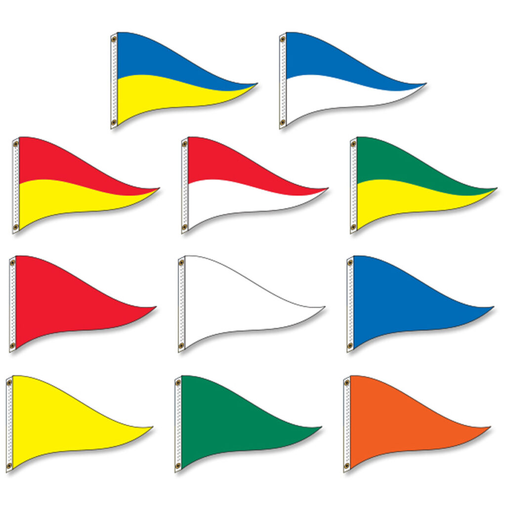 Triangle Nylon Flags - Powersports Dealer Supply