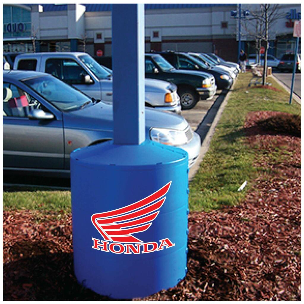 Light Pole Guards - Powersports Dealer Supply